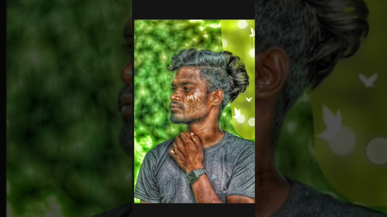 o Meri hire we song and sed photo editing #shorts #editing #tiktok # ...