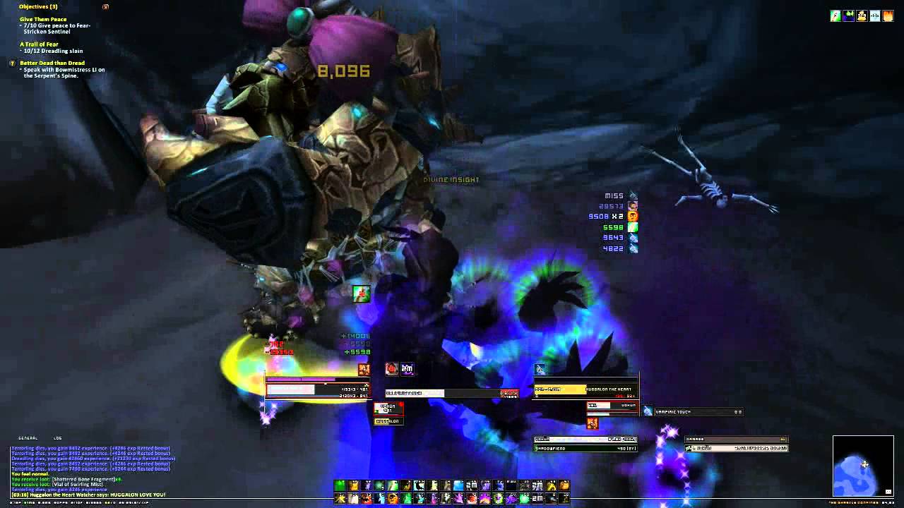 WoW - Huggalon the Heart Watcher solo Lv89 S Priest - YouTube