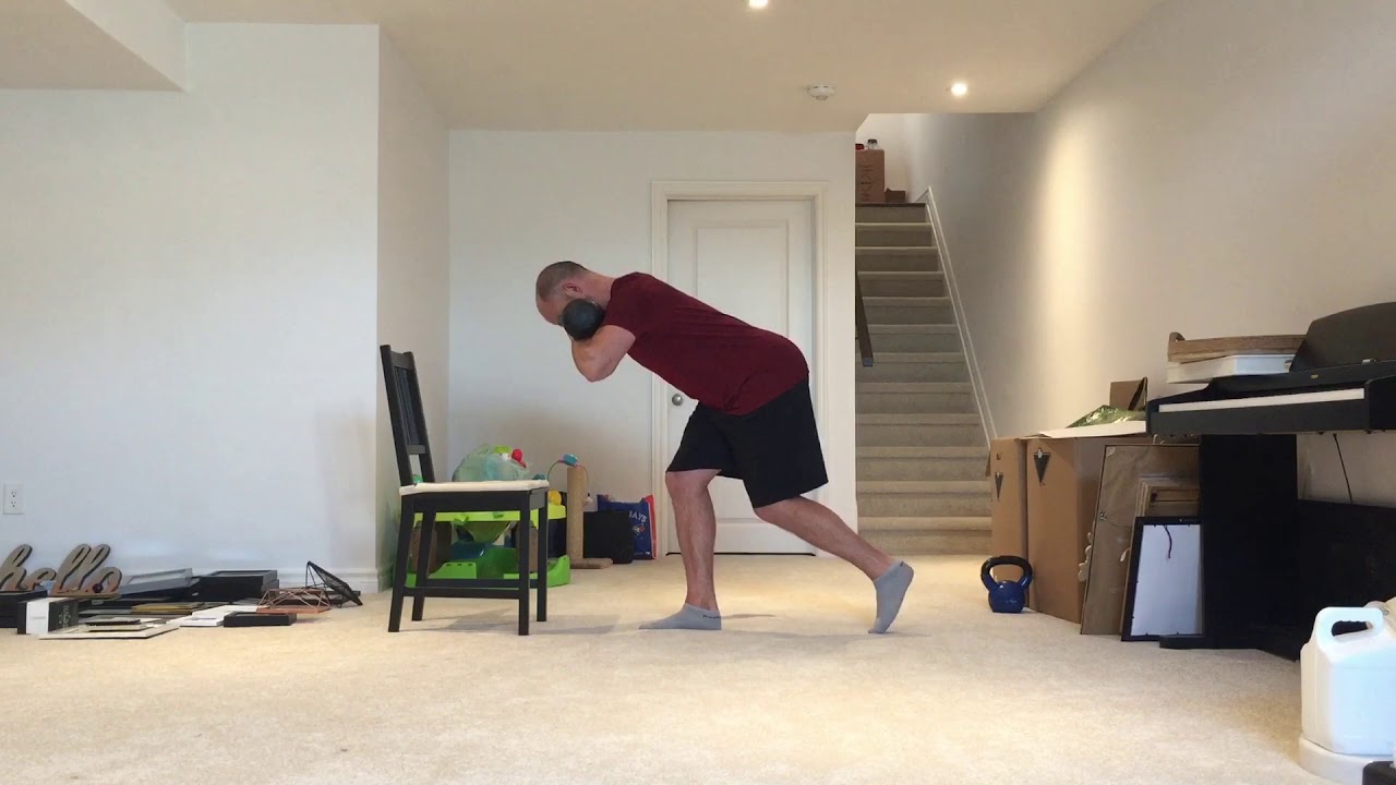 Single leg hinge step through - YouTube