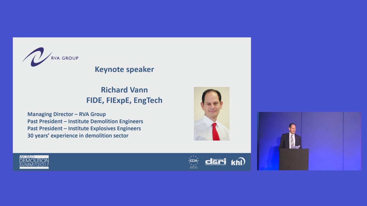 WDS 2017 - KEYNOTE SPEAKER - Richard Vann - YouTube