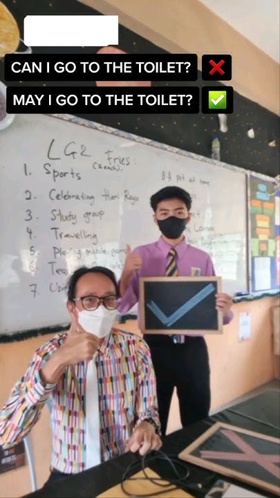 Can or May I Go To The Toilet? - YouTube