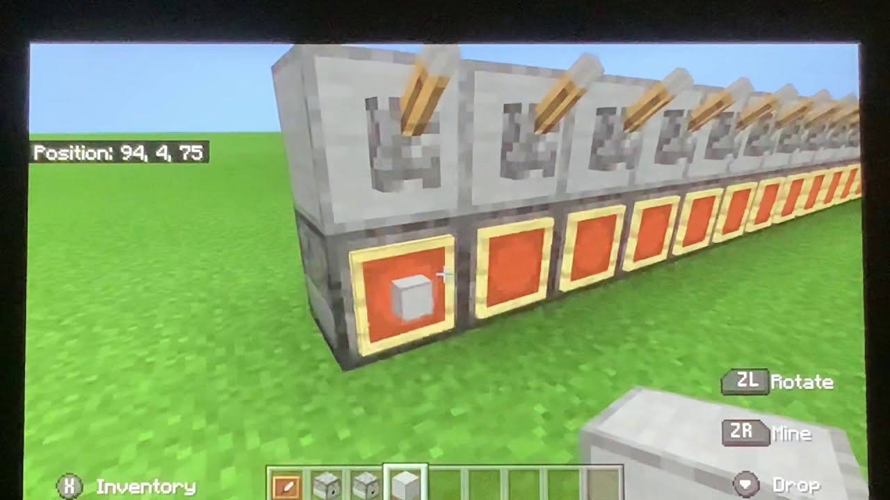 Item organizer Minecraft bedrock 1.16 - YouTube