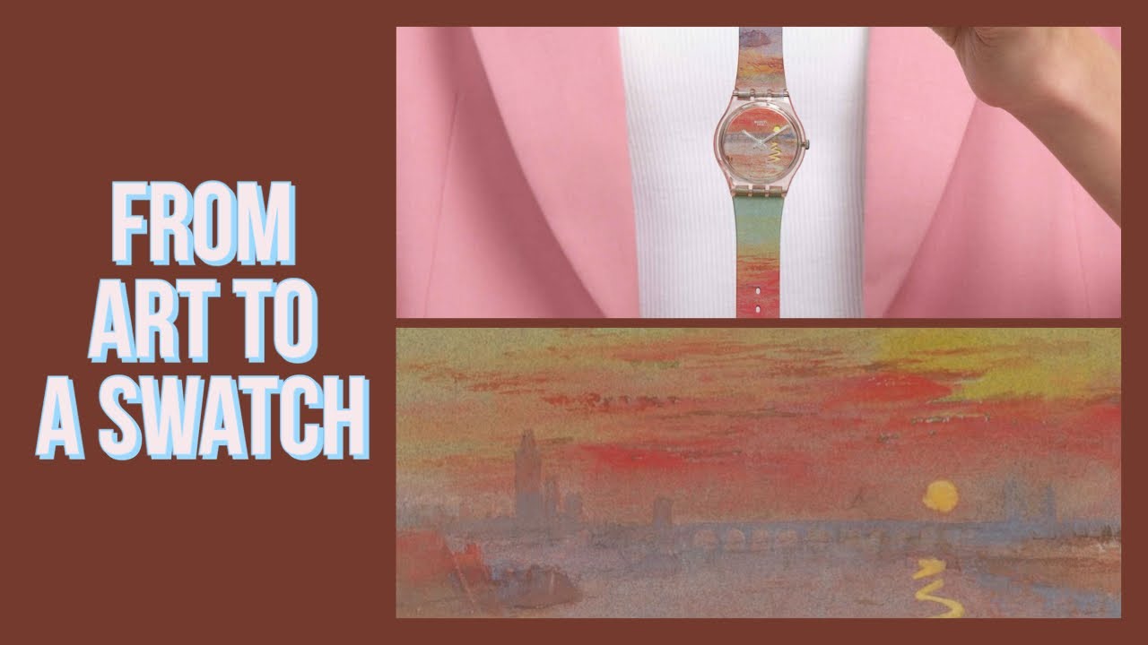 Unboxing Swatch x Tate Gallery Tuner Sunset Watch: Timepiece of Art ...