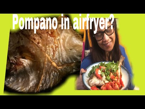 HOW TO FRIED POMPANO FISH ON AIR FRYER | FRIED POMPANO | cook with me ...