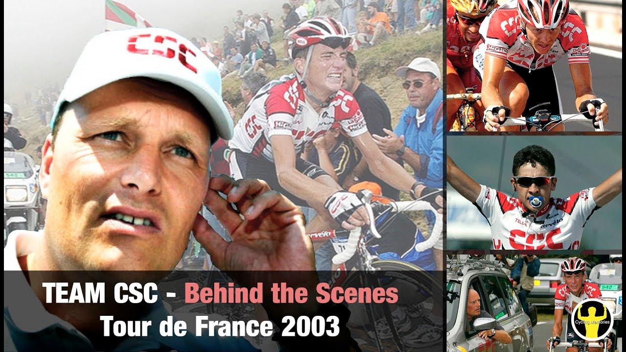 Behind the scenes: Team CSC - Tour de France 2003 (incl. Hamilton ...