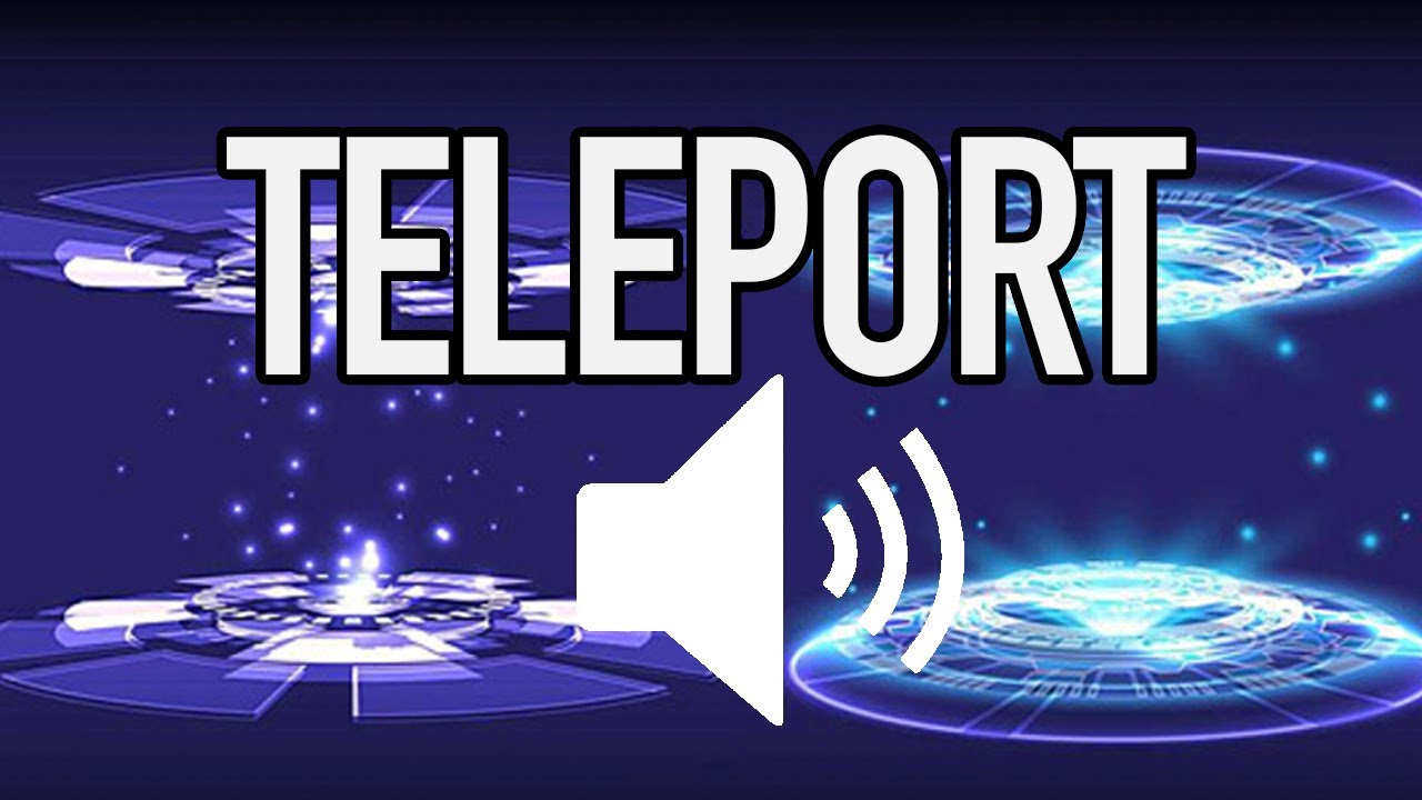 3 Teleport Sound Effect ( HD ) Copyright Free - YouTube