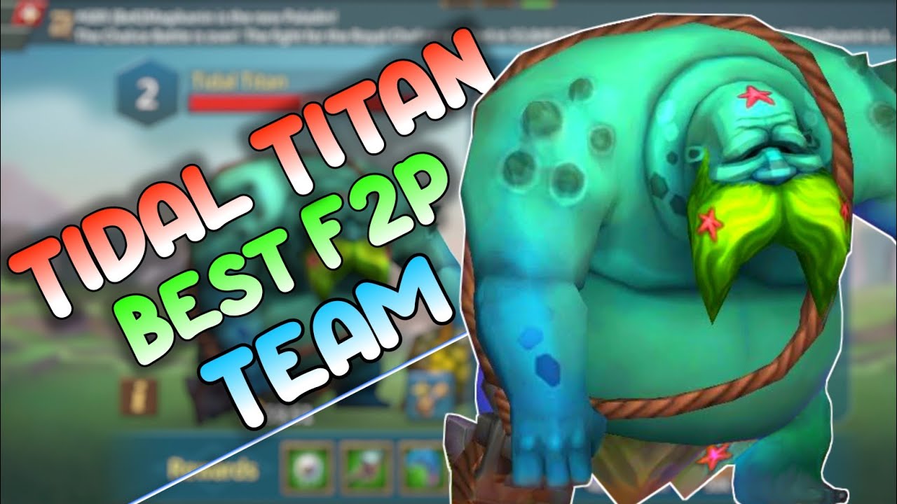 Tidal Titan hunt | F2P Best Team Lords Mobile - YouTube