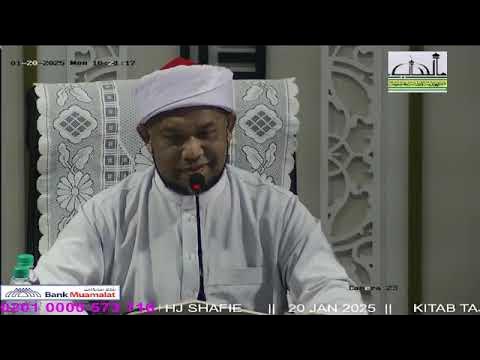 20.01 2025. || Kitab Tajul Urus. || Ybhg. Tuan Guru Baba Khairul Anuar ...