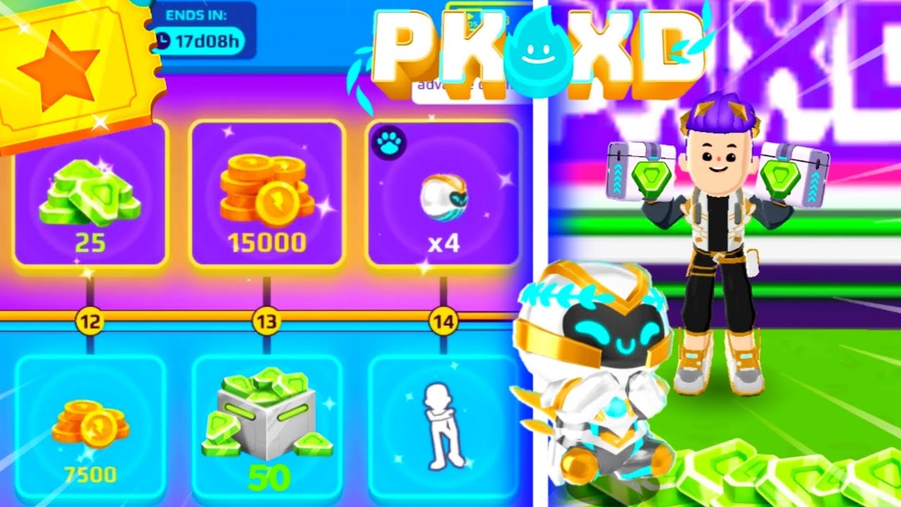 🤑 Full Event Pass and All the Secret Boxes in XD Games Update in PK XD ...