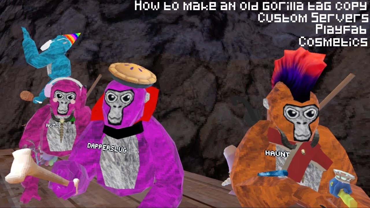How to make a Gorilla Tag multiplayer copy! - YouTube