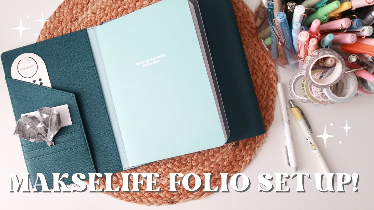 MY MAKSE LIFE FOLIO SET UP! #makselife #plannersetup #productivity # ...