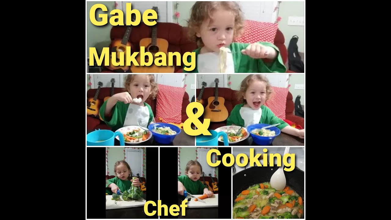 Gabe Eating Meals Alone | Veggies & Soup | Gulay - YouTube