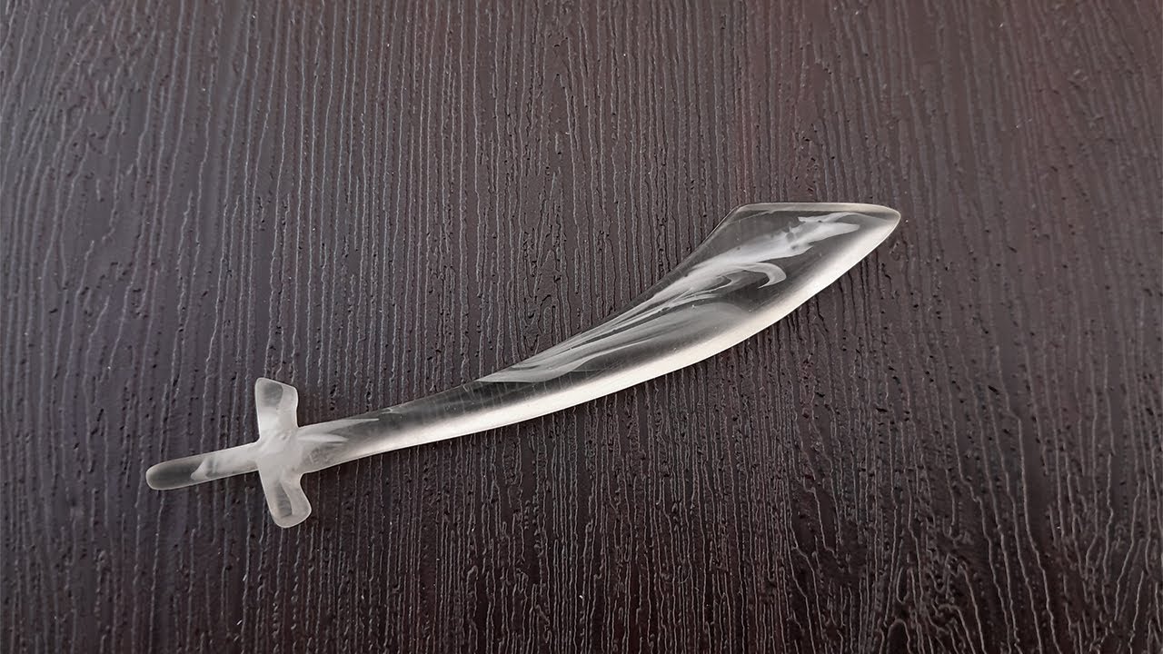 Elevate Your Crafting Skills: Making Miniature Resin Swords" - YouTube