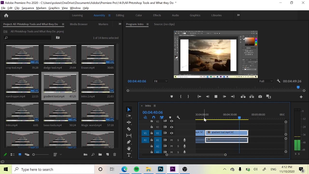 Editing time lapse - YouTube