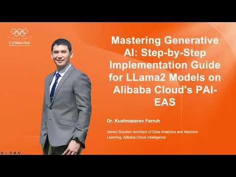 Mastering Generative AI: A Step-by-Step Course for LLama2 Models on Alibaba Cloud's PAI-EAS ...