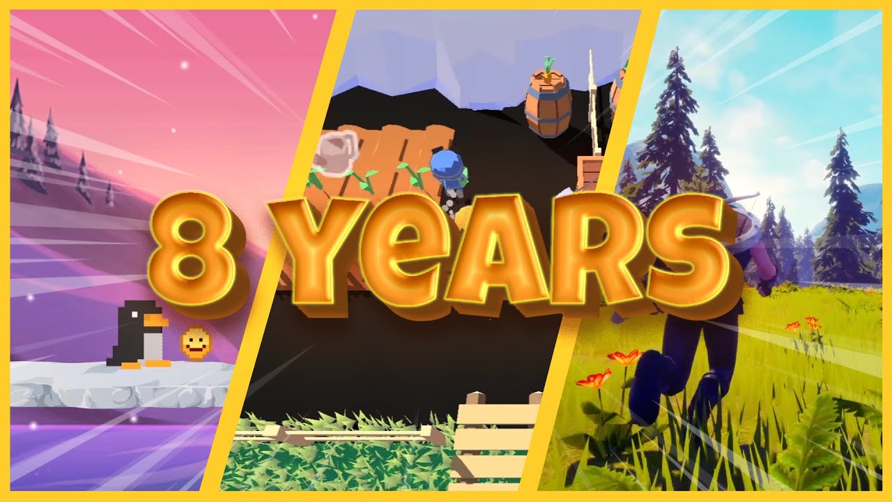 8 Years of Game Development in 8 Minutes - YouTube