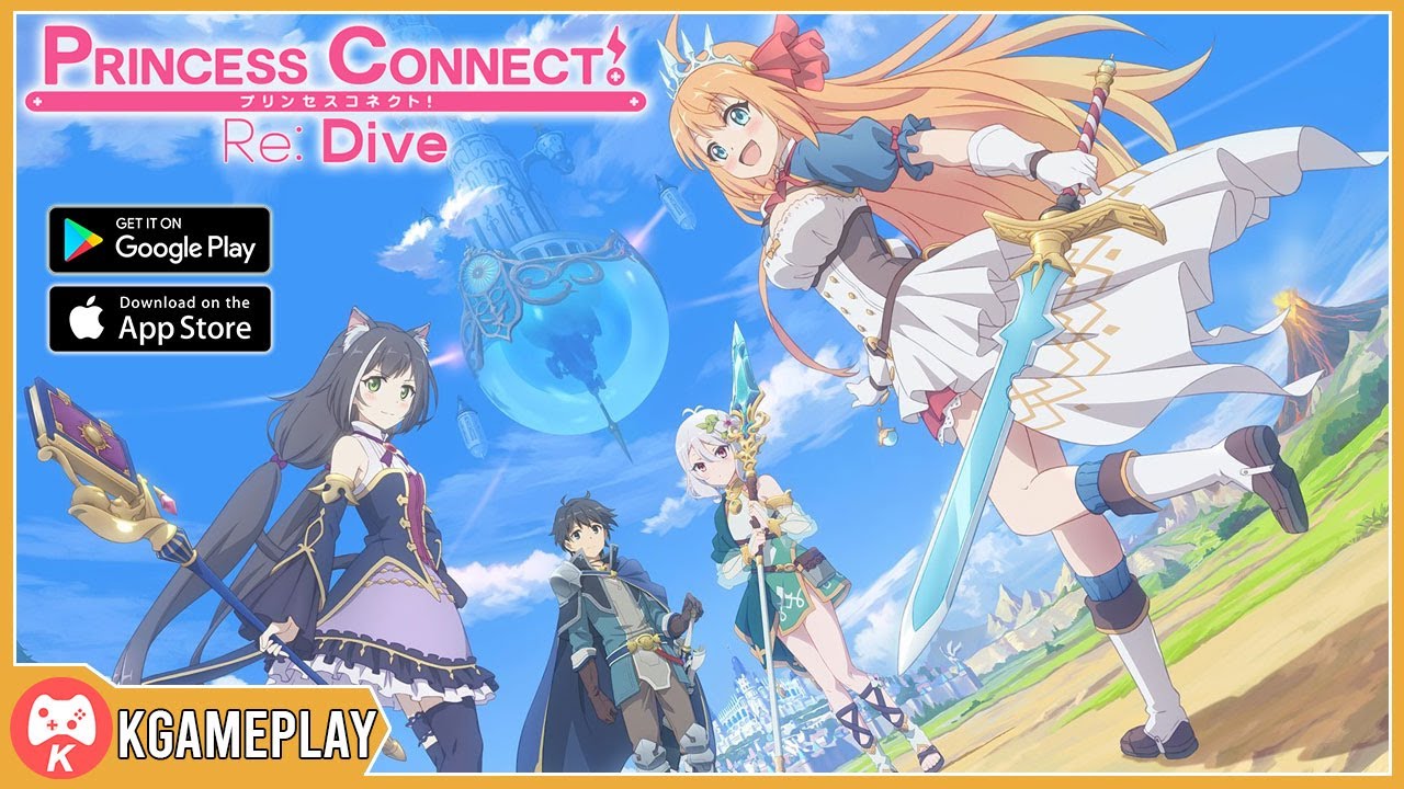 Princess Connect! Re: Dive Gameplay (Global) Android iOS - YouTube