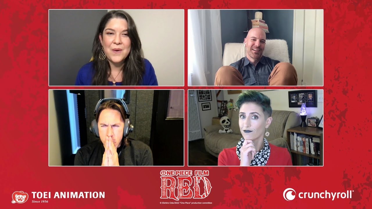 One Piece Film Red | Colleen Clinkenbeard (Luffy), Brandon Potter ...