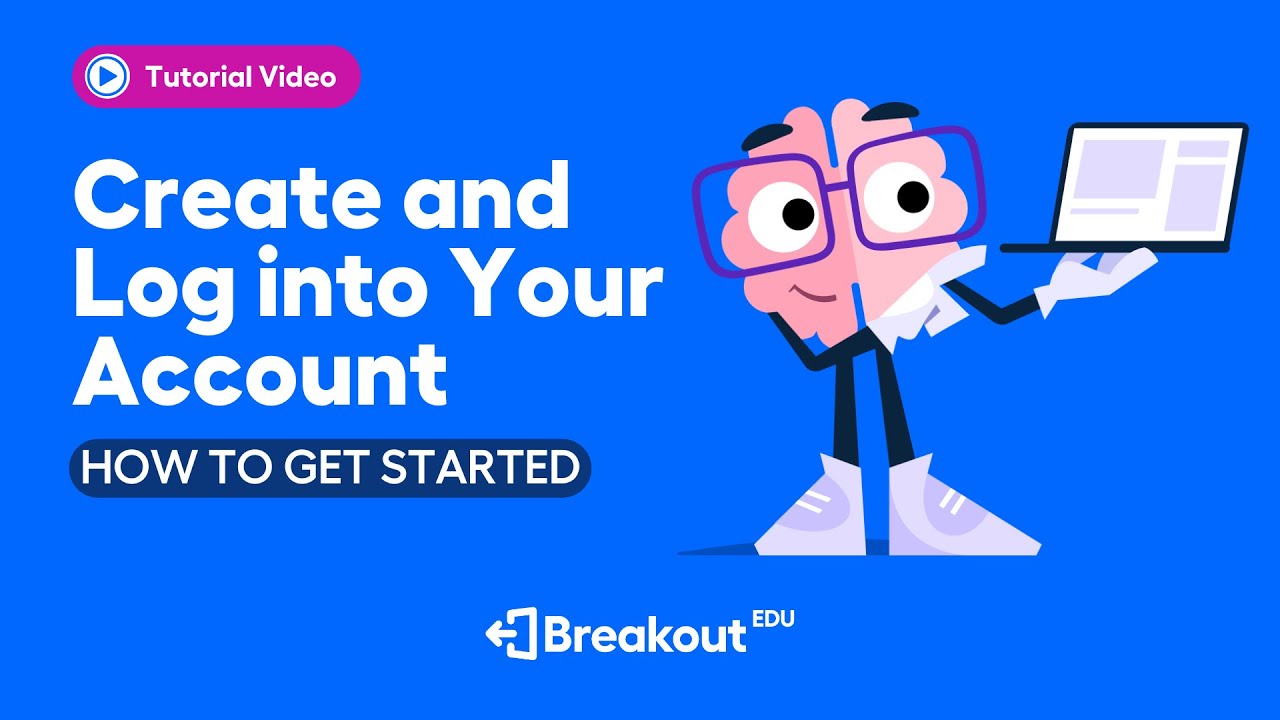 How To Create and Log into Your Account - Breakout EDU Tutorial - YouTube