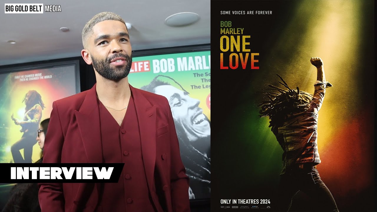 Kingsley Ben-Adir Interview (New York City Premiere) | Bob Marley: One ...