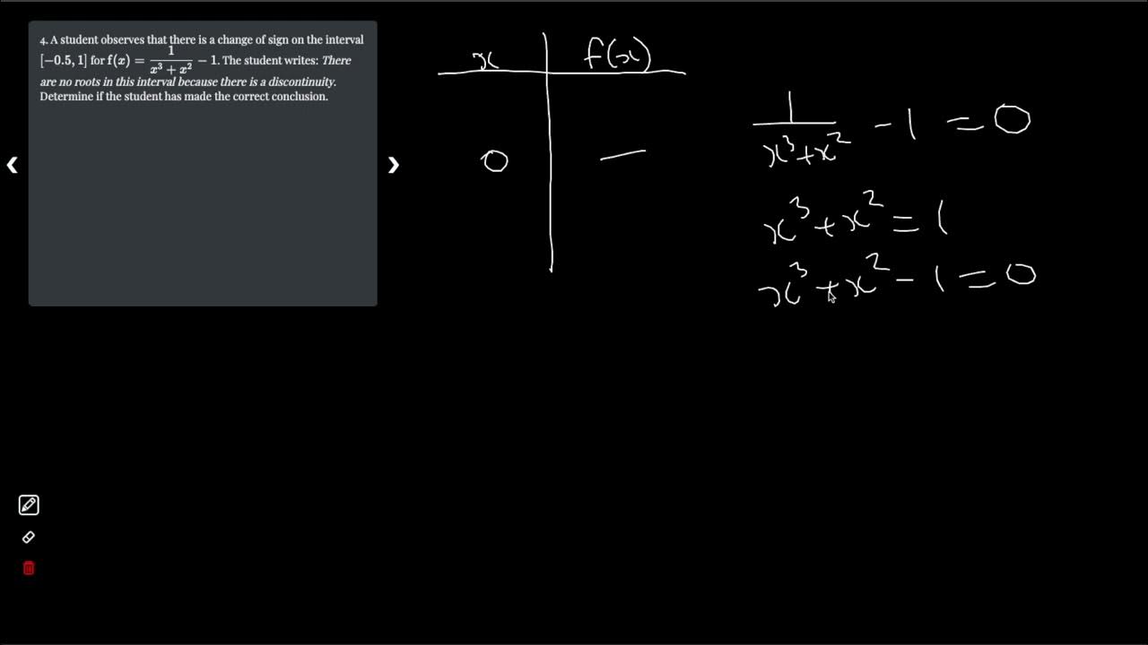 A Level Maths - Numerical Methods Q4 (mathsquestions.app) - YouTube