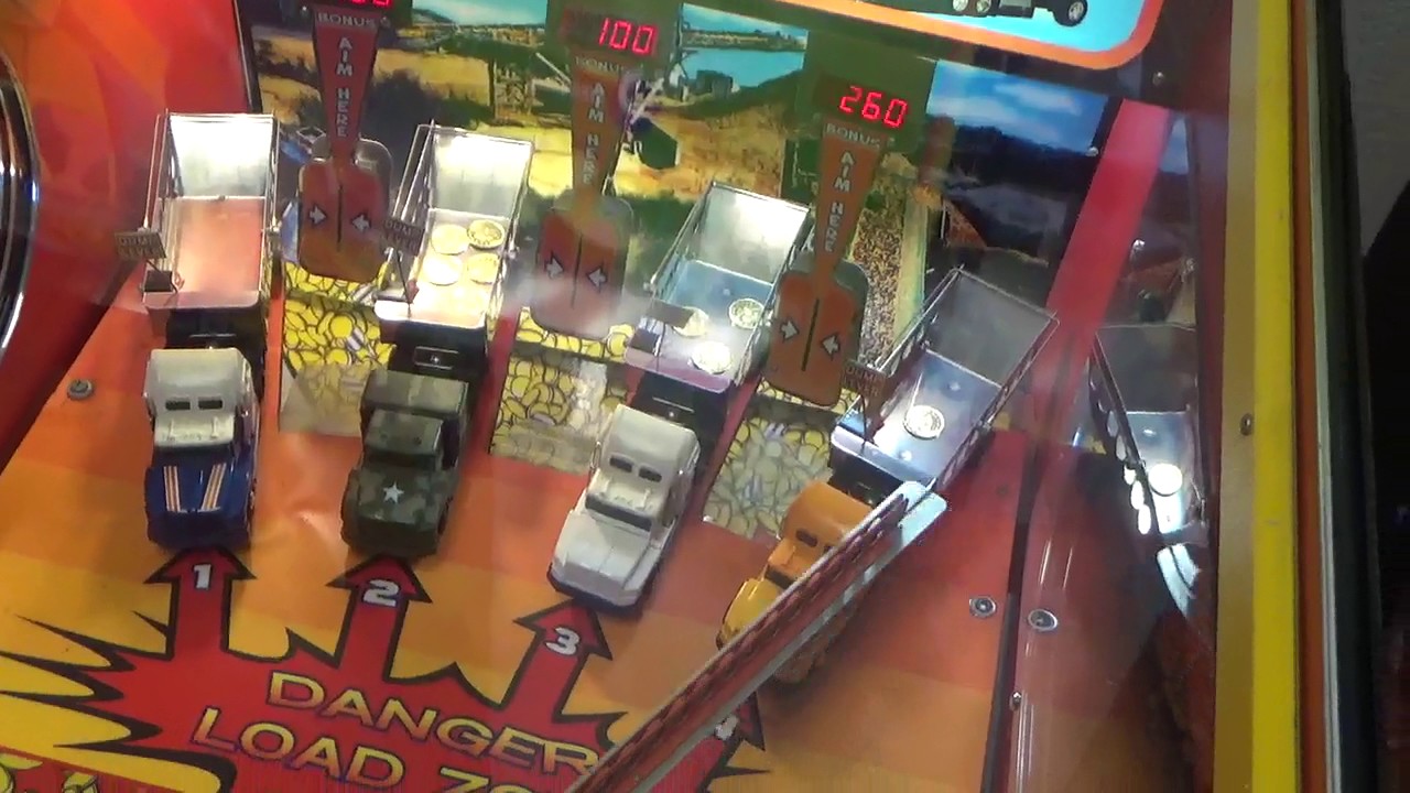 Prize Zone Arcade, Big Rig Trucking 100 Coin Challenge, part 1 - YouTube