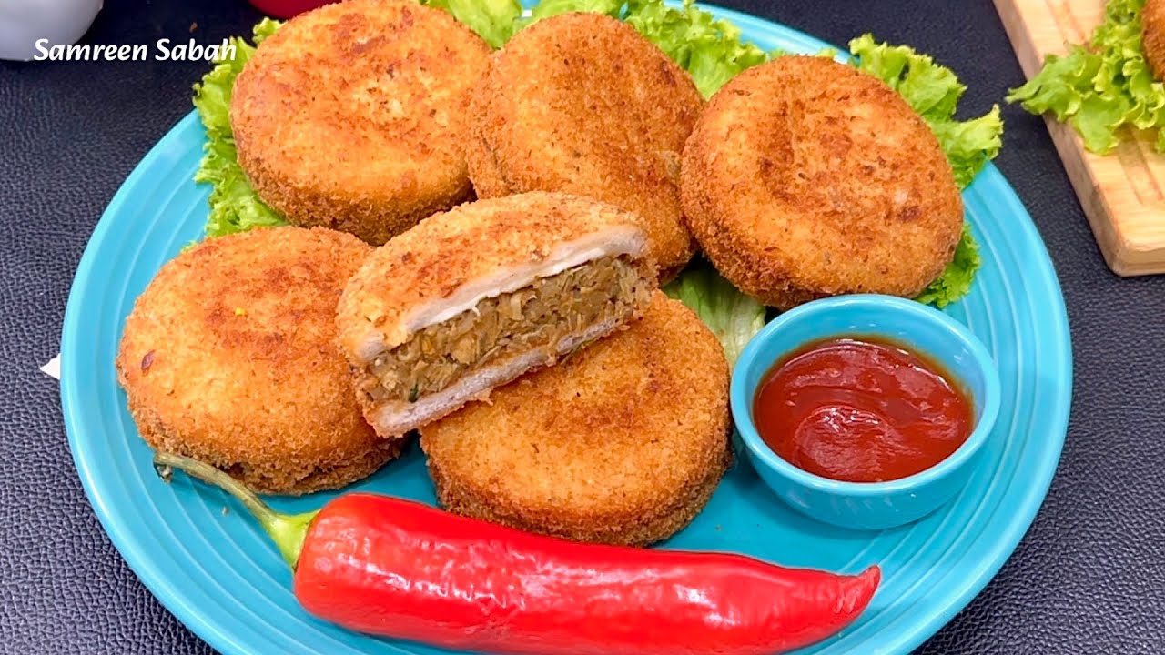 Fried Chicken Sandwich Recipe | Ramzan Special Recipes 2024 | Iftar ...