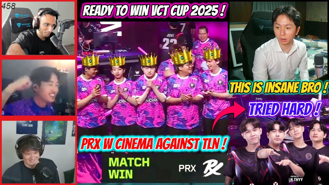 FNS Sliggy CGRS & Xccurate Reacts to PRX W Gaming Shows W Performance ...