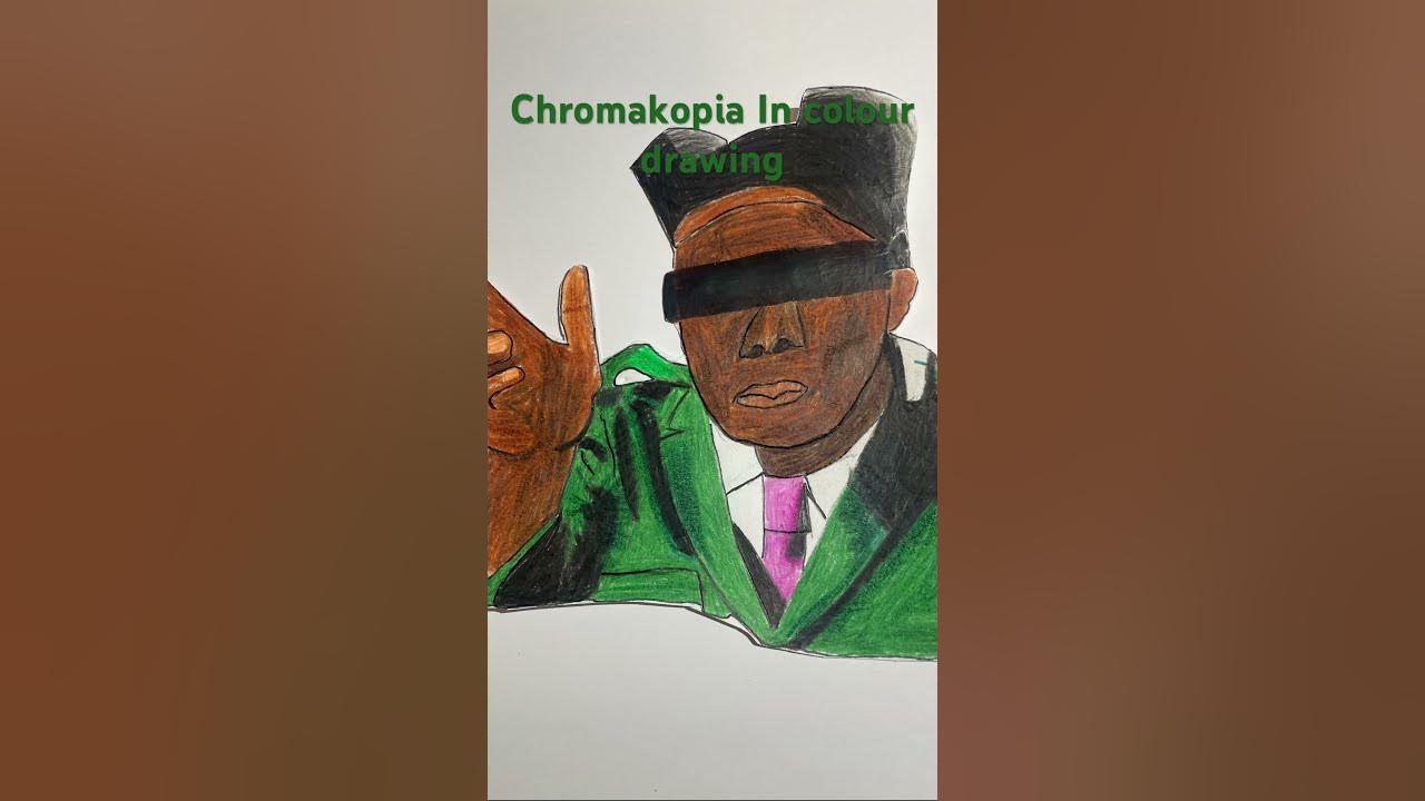 Chromakopia in colour drawing #music #art #chromakopia - YouTube