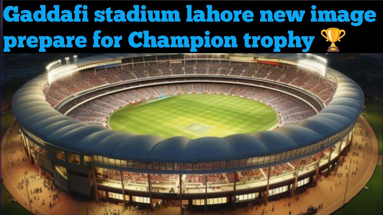 #Gaddafi stadium lahore renovation latest update#Gaddafi stadium ...