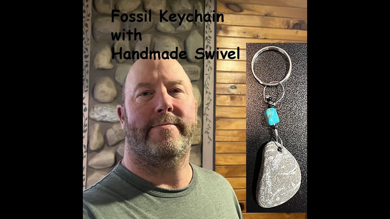 How I Make an Awesome Handcrafted Fossil Key Chain (from Start to ...