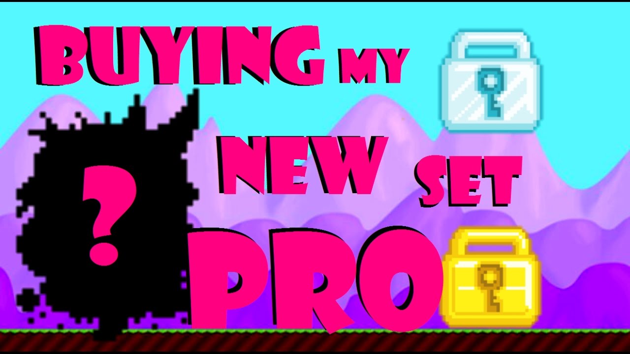 Growtopia - Buying New Set With 1425 World Locks - YouTube