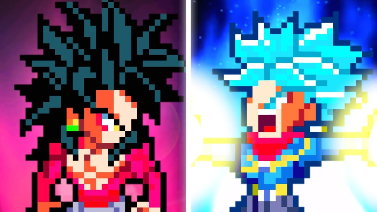 Goku Black (SSJ4) V.S Trunks (SSB). | What if- - YouTube