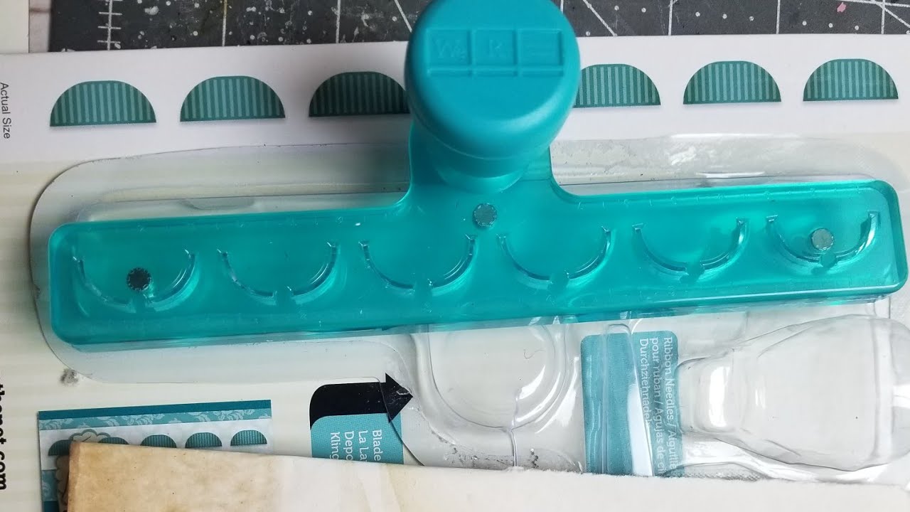 We R Memory Keepers. Sew Ribbon. First Impression. - YouTube