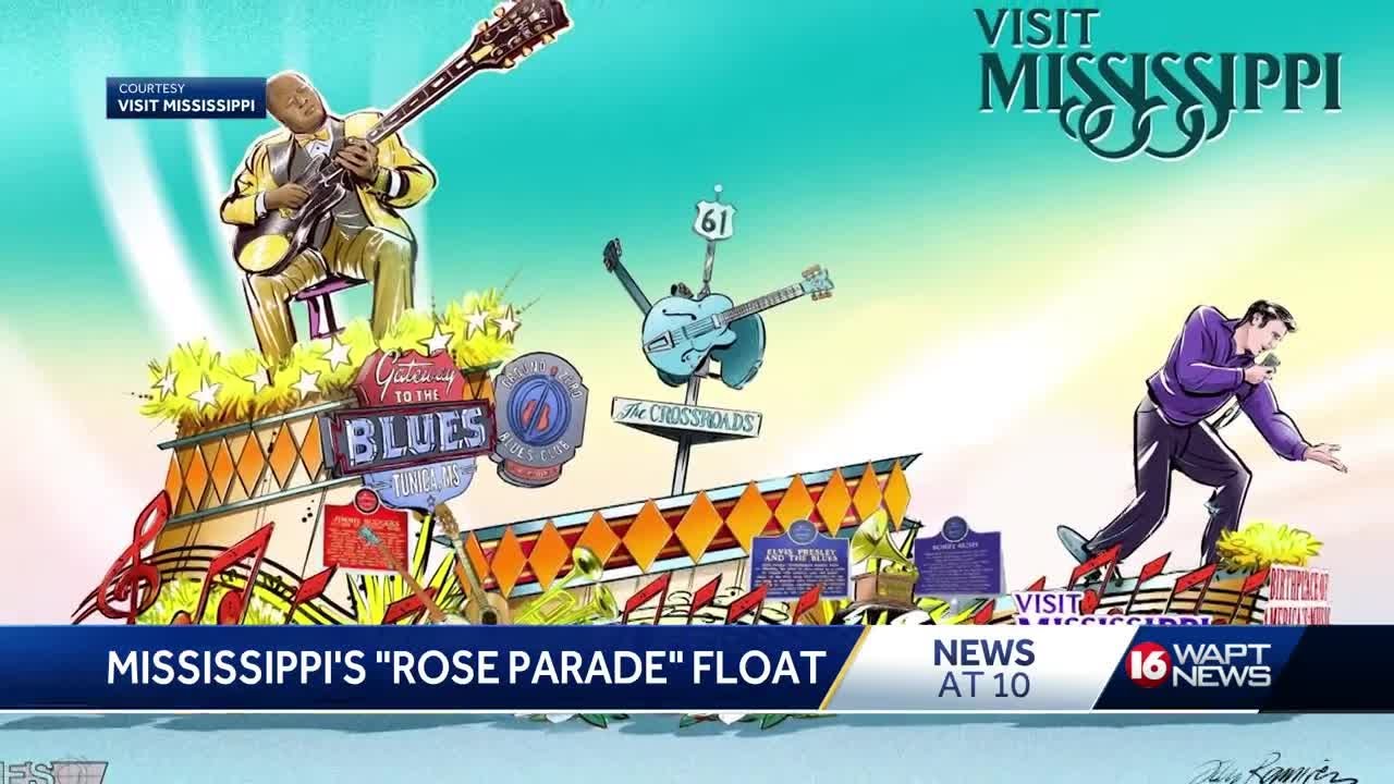 Visit Mississippi unveils 2025 Rose Parade float - YouTube