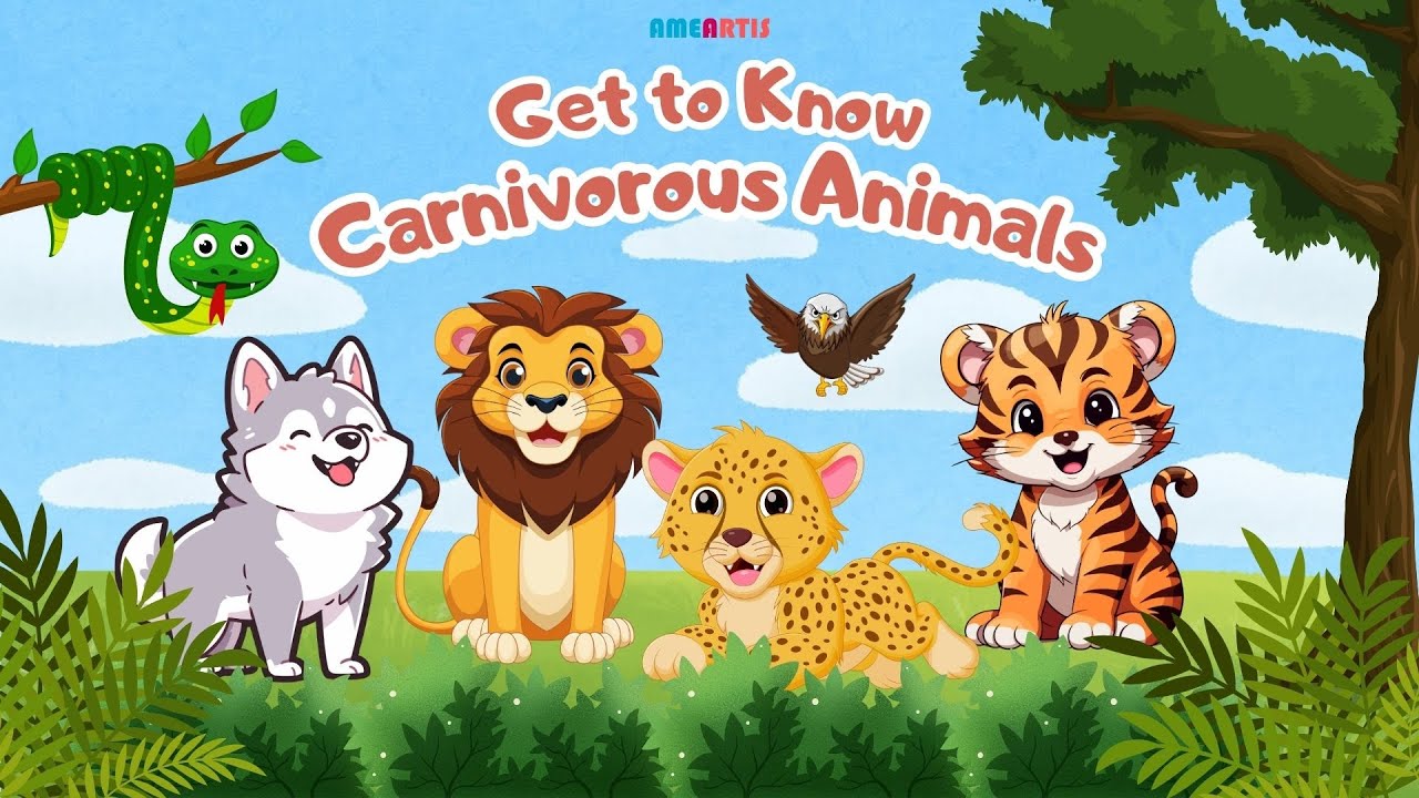 Meet the Carnivores! Amazing Meat-Eating Animals! | Educational Video ...