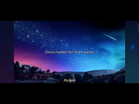sizlerden de bitti şarkı söyledim