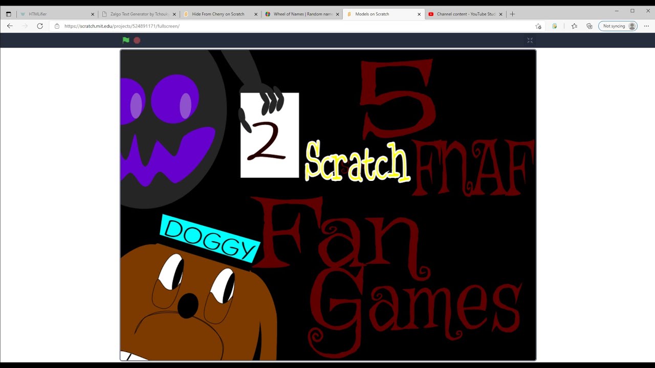 3 Scratch FNAF Fan Games #2 - YouTube
