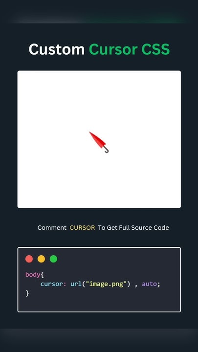 Custom Cursor Coding Codingtutorial Shorts Css Css3 Youtube