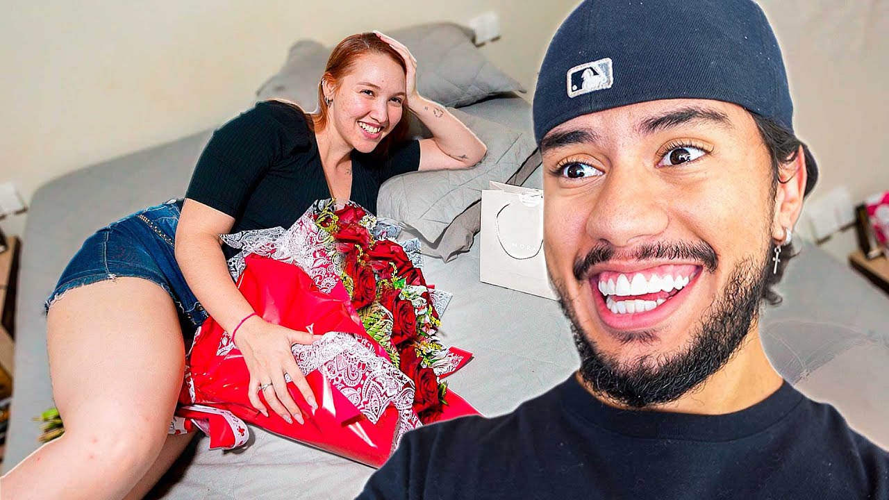 FIZ UMA SURPRESA PRA BRENDA NO PRIMEIRO DIA DAS MÃES DELA!! - YouTube