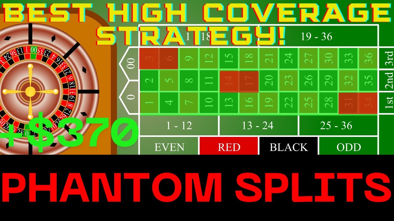 Easy Roulette Strategy 🔥 High Coverage Splits + Slow Progression for ...