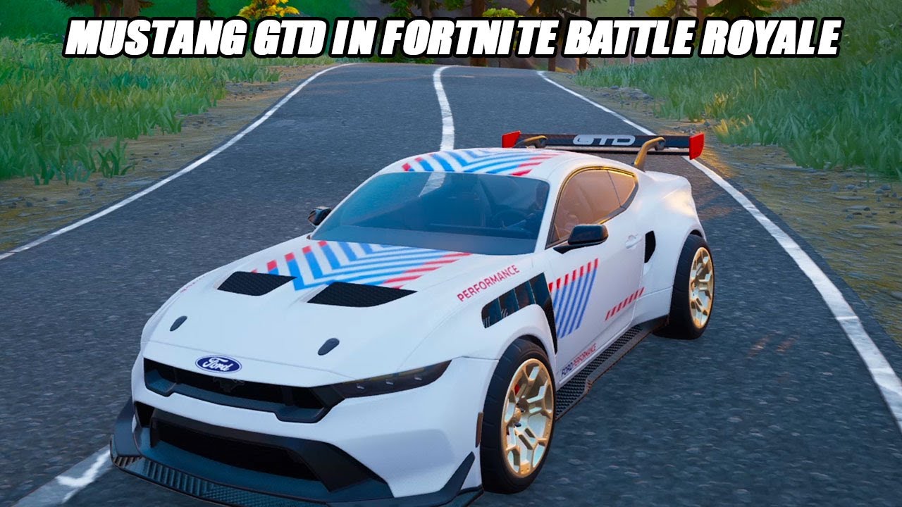 The Ford Mustang GTD In Fortnite Battle Royale!! - Fortnite Battle ...