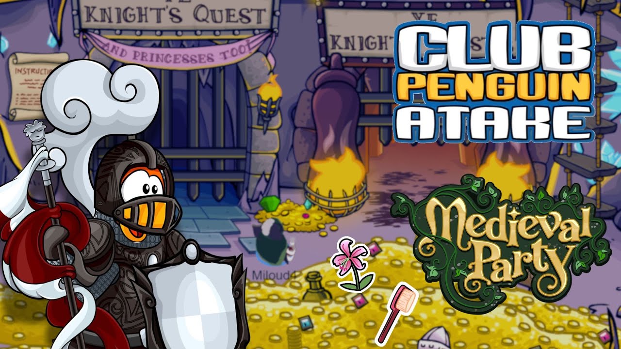 Club Penguin Atake - Medieval Party | AS2 - YouTube