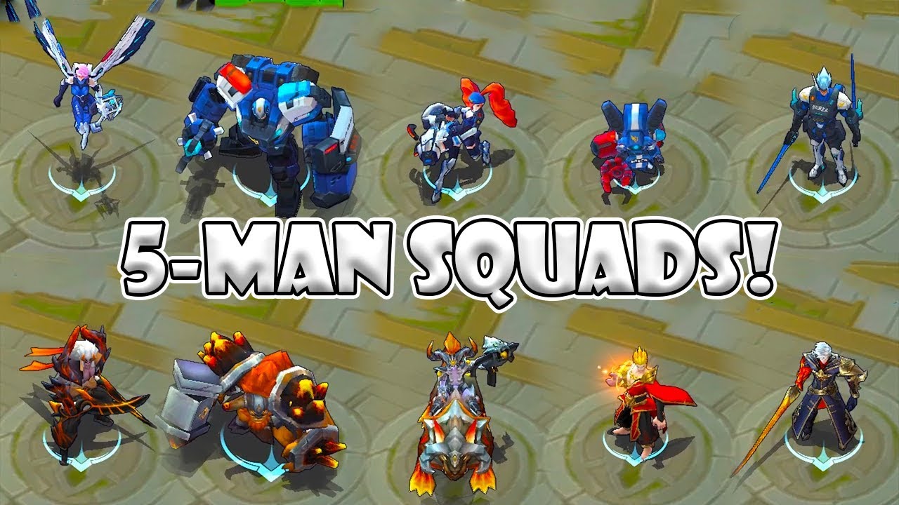 Mobile Legends 5 Man Squads - YouTube