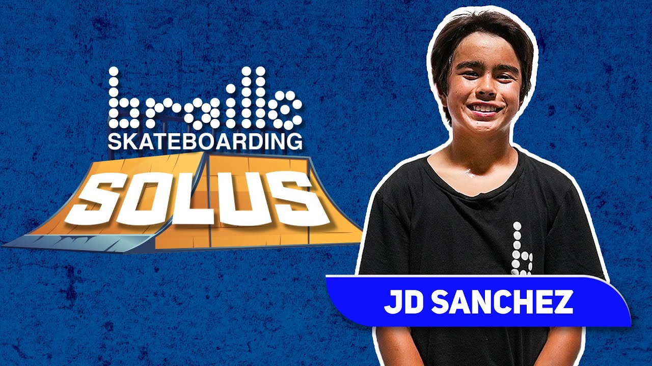 BRAILLE SKATE SOLUS RUN! JD EDITION! - YouTube