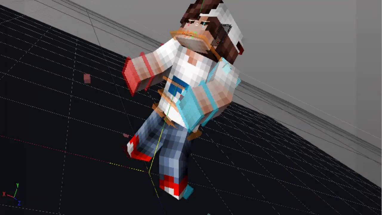 TEST LIP SYNC Minecraft animation - YouTube