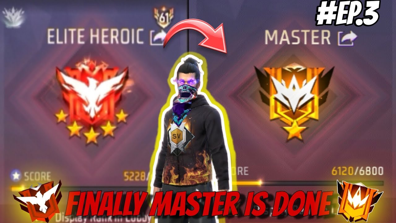 Finally Master Complete👌💯 ।। Garena Free Fire।। - YouTube
