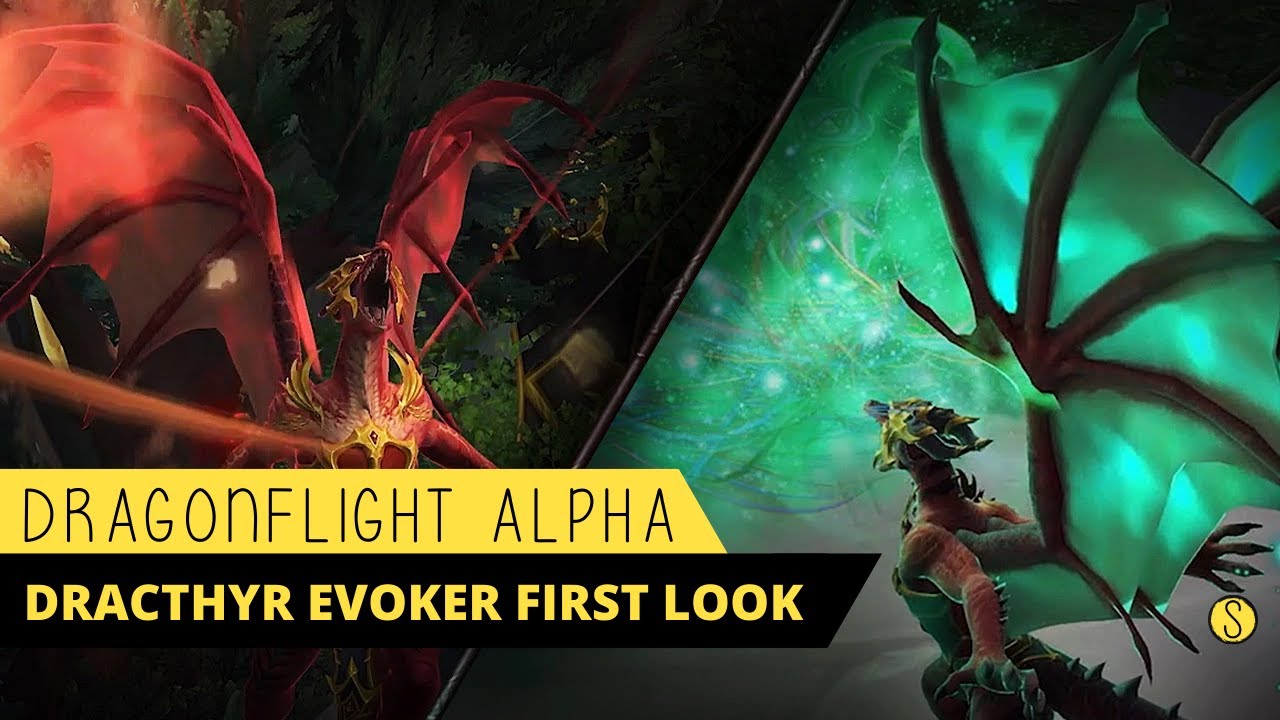 Dracthyr Starting Area First Look | WoW Dragonflight - YouTube