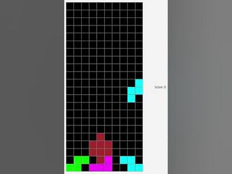 객체지향프로그래밍 Qt project Tetris - YouTube
