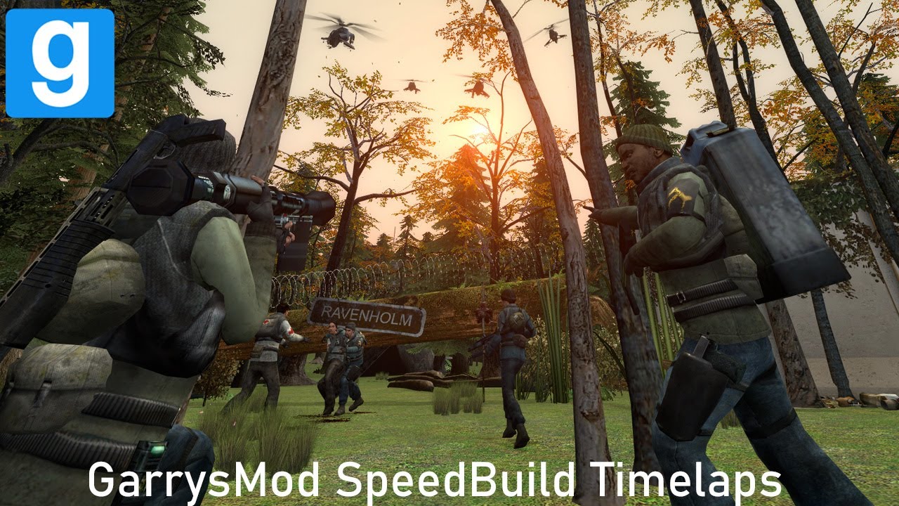 Garrys mod SpeedBuild Time Laps - YouTube